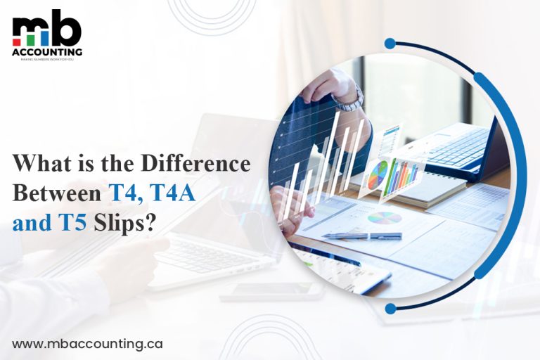Payroll Slips- T4, T4A & T5 | Diff. & A Comprehensive Guide - MB Accounting